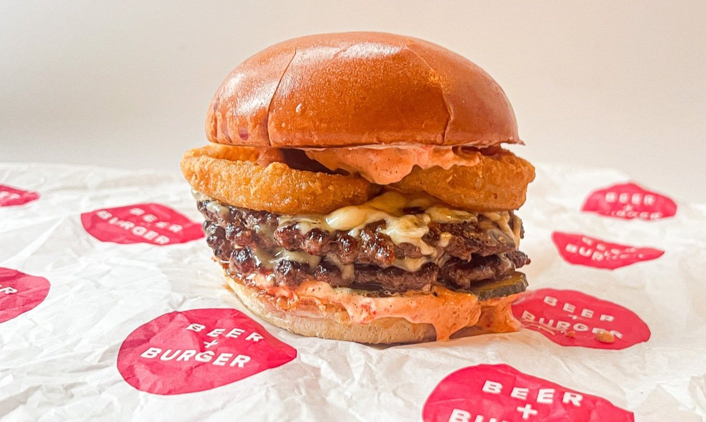 Next level burgers + sides — Beer + Burger Store London
