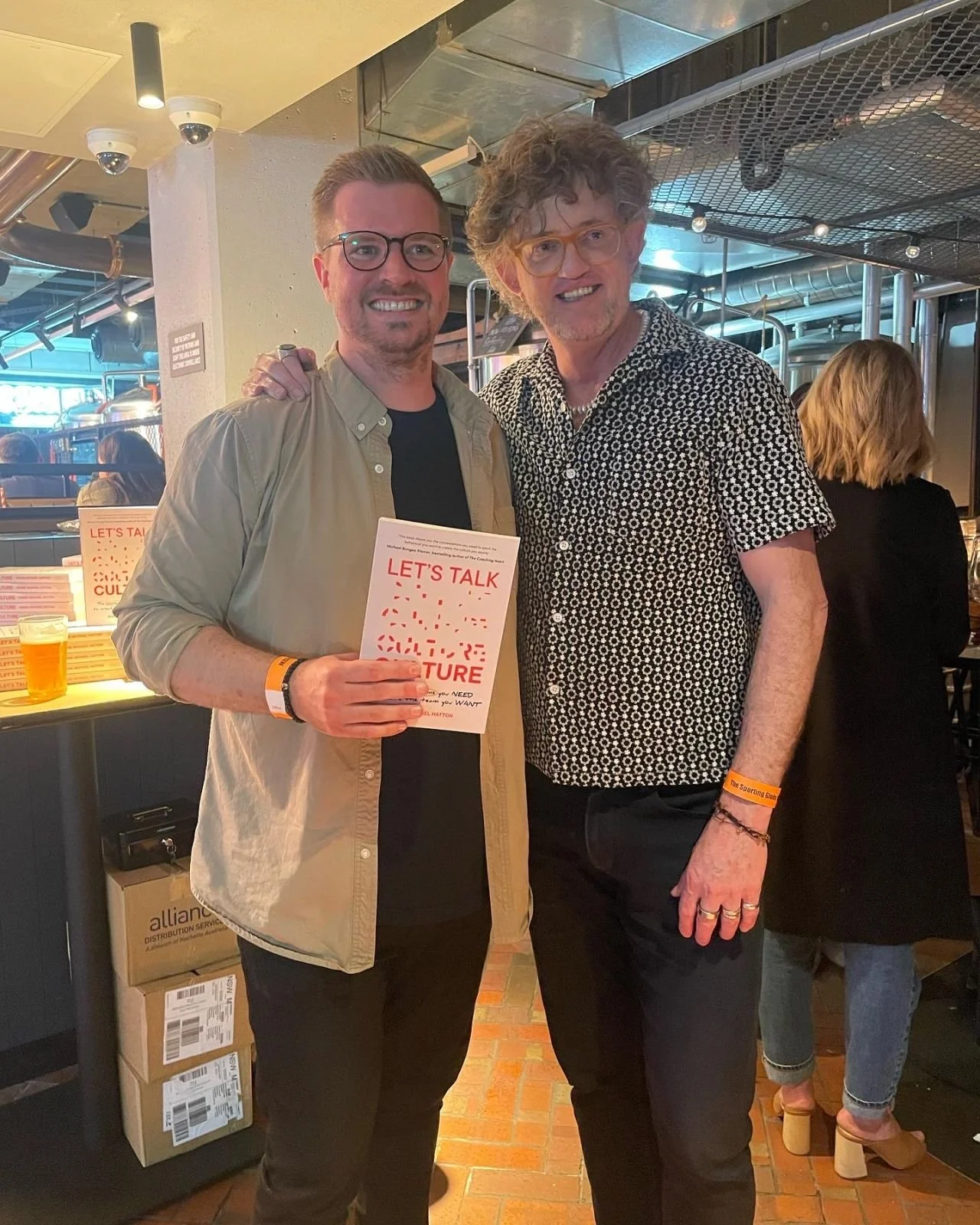 Shane Hatton's Sydney book launc — Leanne Hughes