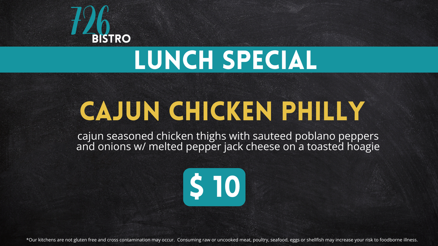 726 Bistro Menu — Highwind Brewing Co.