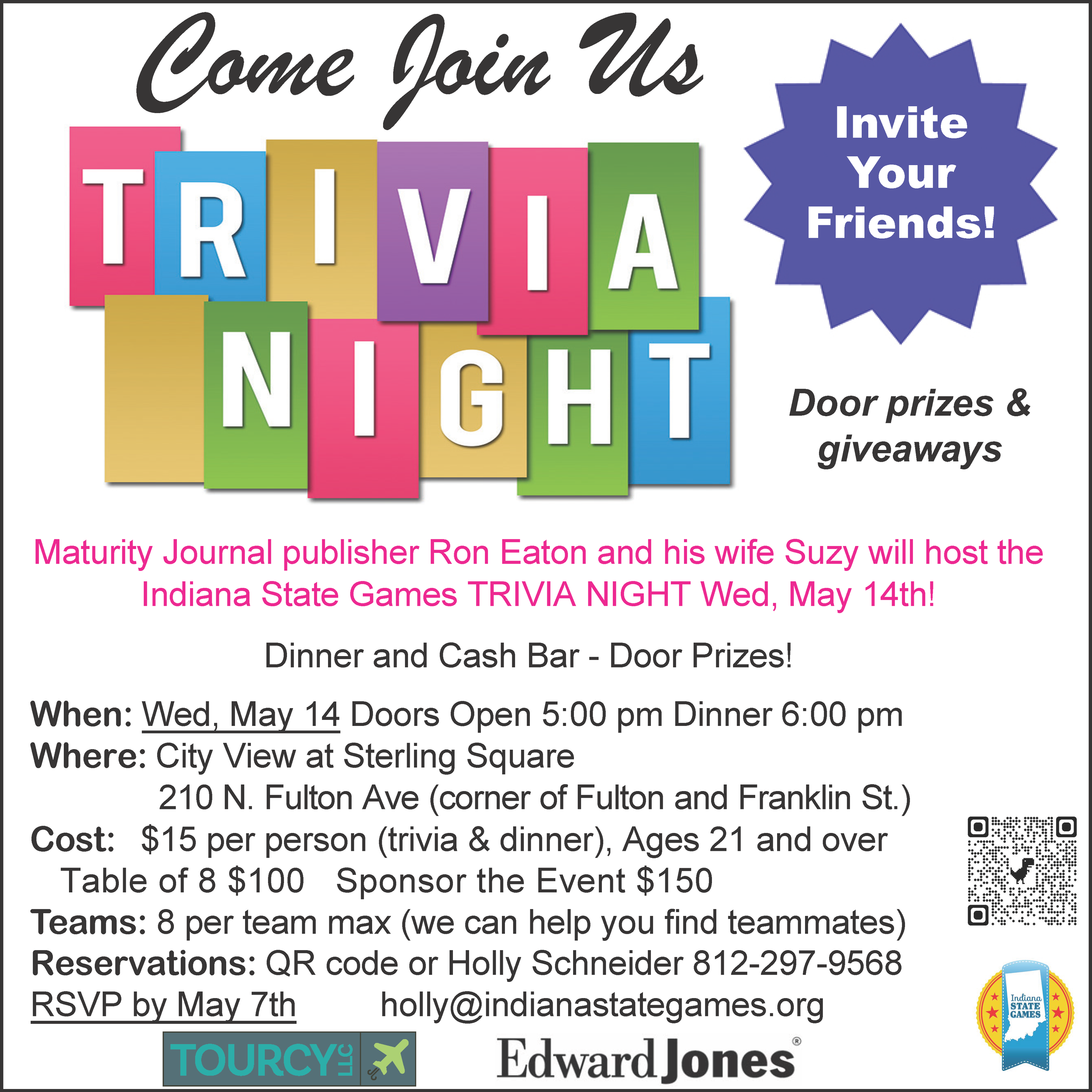 The Indiana State Games offers the 50 plus population competitive ...
