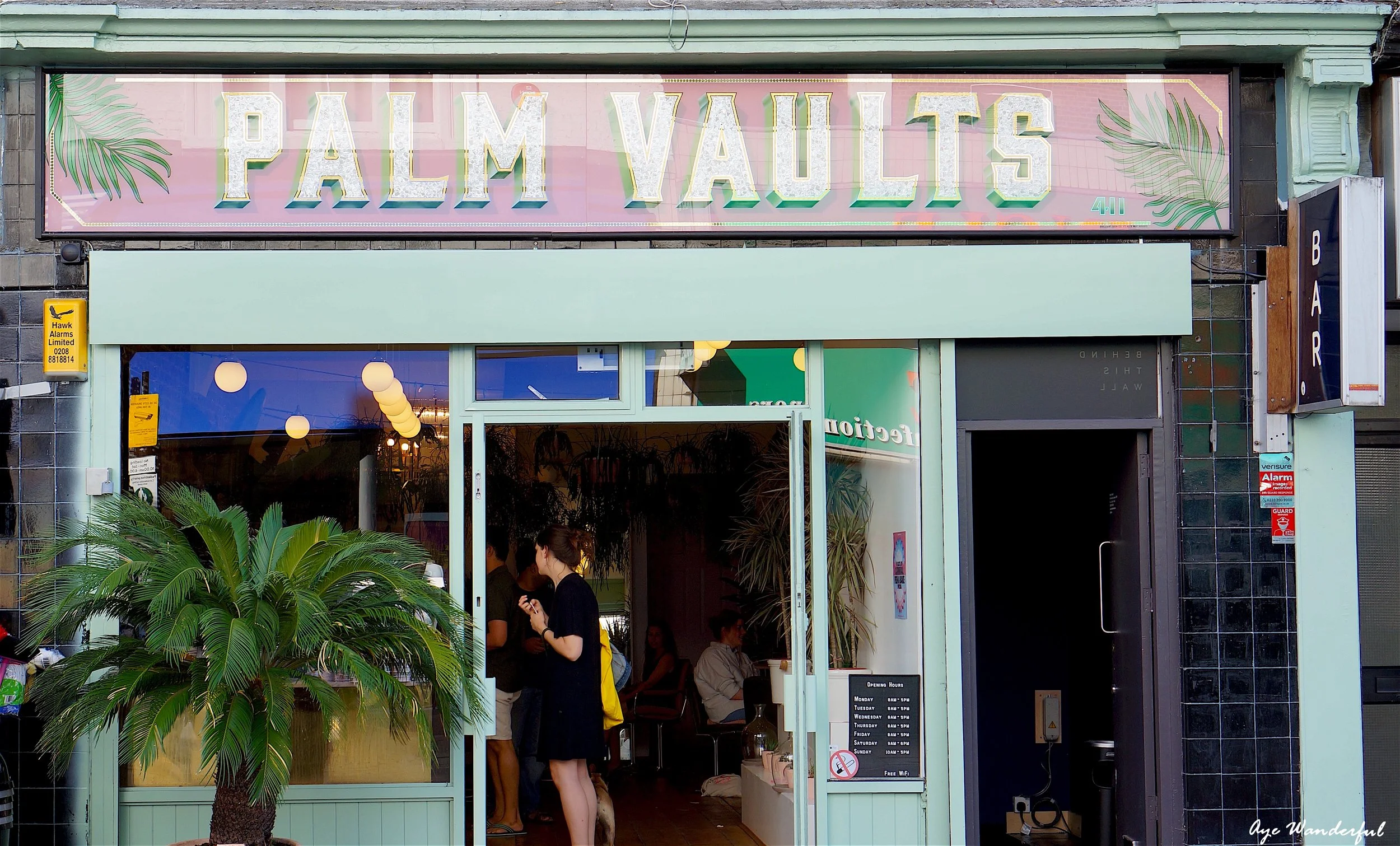 Palm Vaults - Hackney — Alex May Hughes