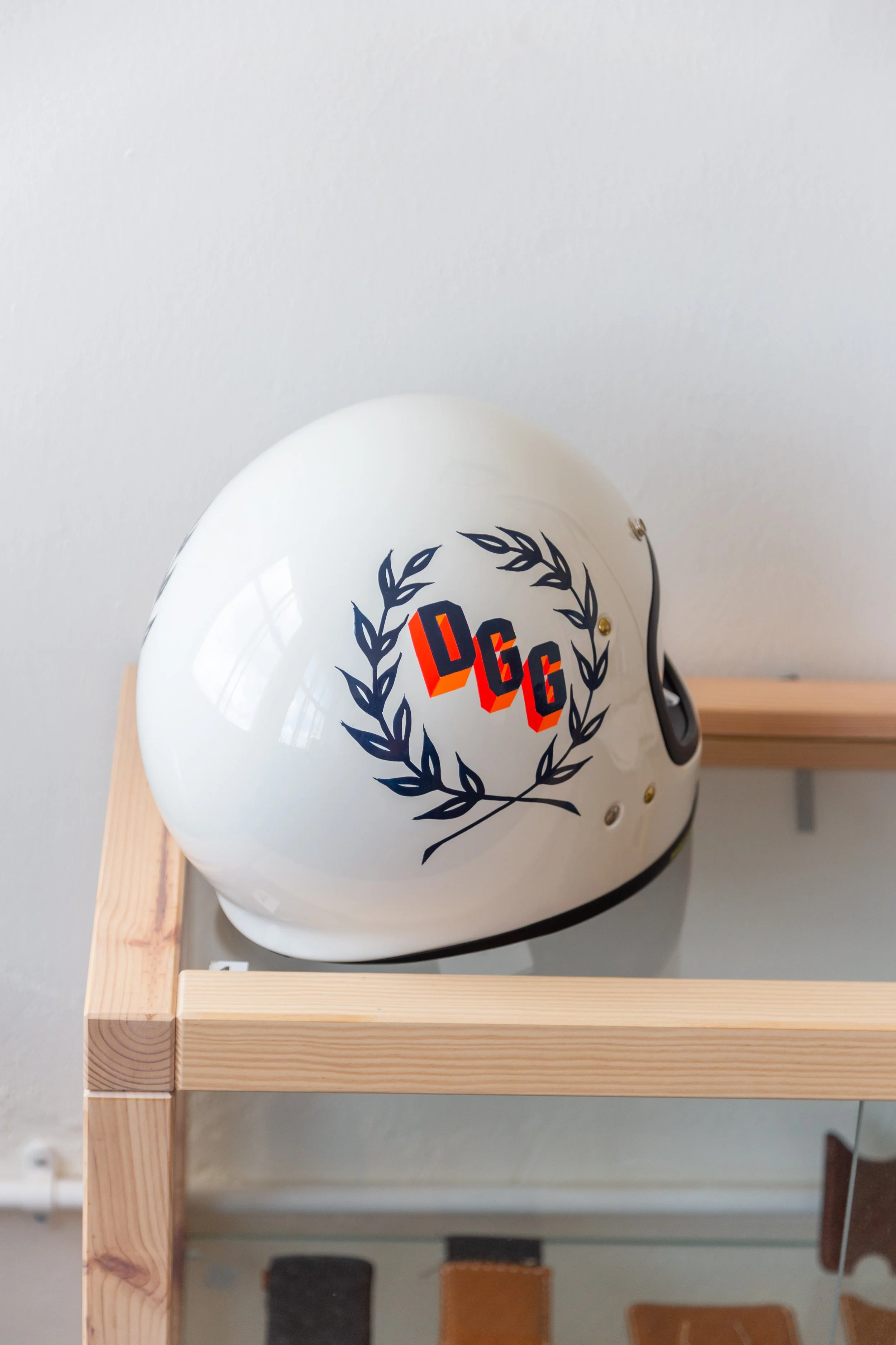 IDLES - Don't Go Gentle Helmet (DGG) — Alex May Hughes