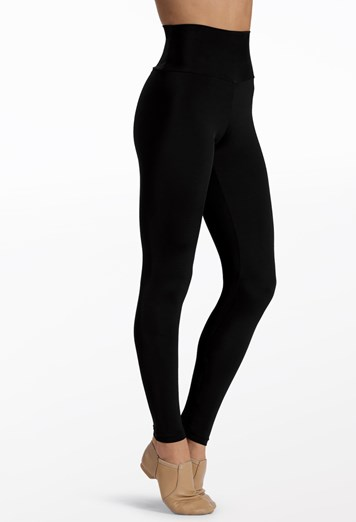 Mondor Over-the-Boot Tights | Black — Ice House Skating Academy