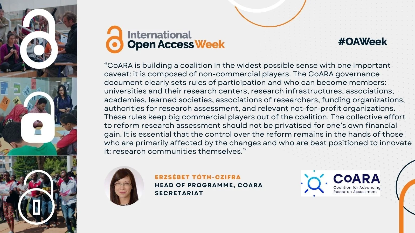 CoARA — International Open Access Week