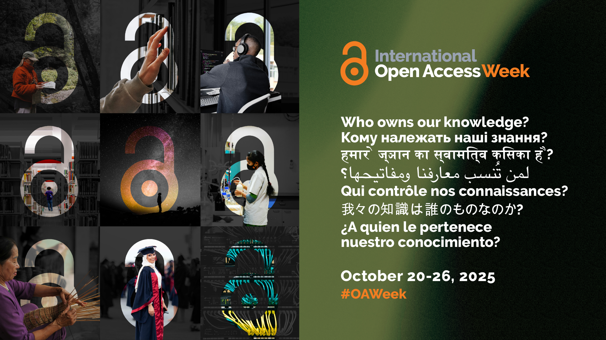 Theme for Open Access Week 2025 Asks “Who Owns Our Knowledge ...