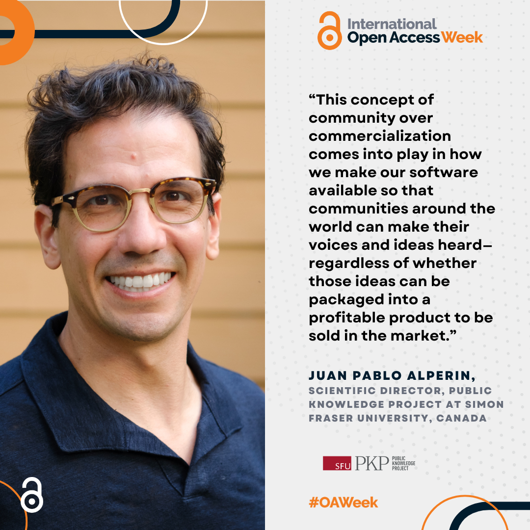 Public Knowledge Project — International Open Access Week