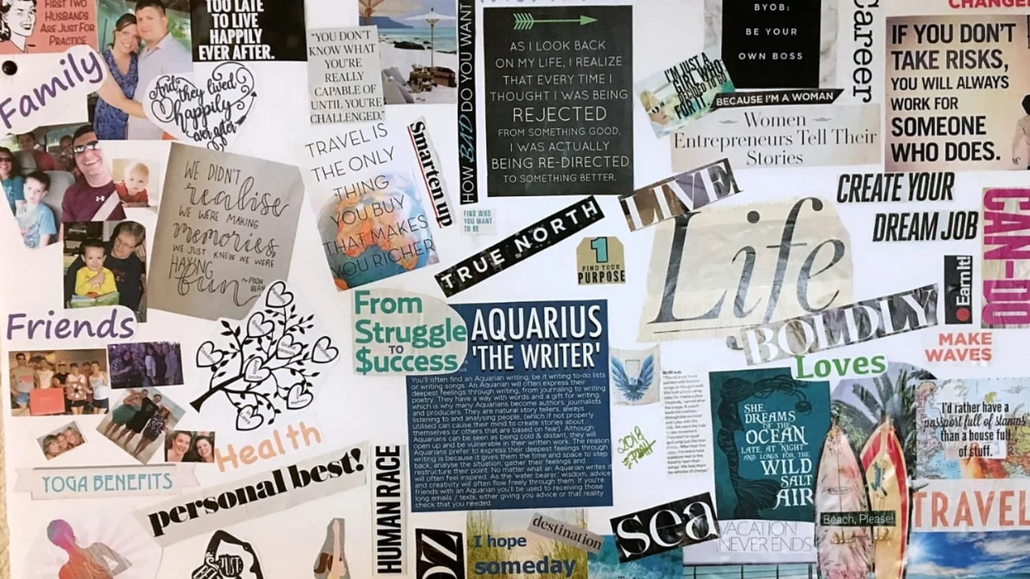 8 Vision Board Benefits - A Mental Health Tool That Empowers | The ...
