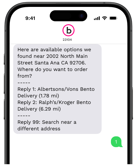 Ordering Guide — Bento
