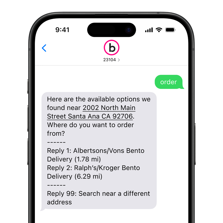 Ordering Guide — Bento