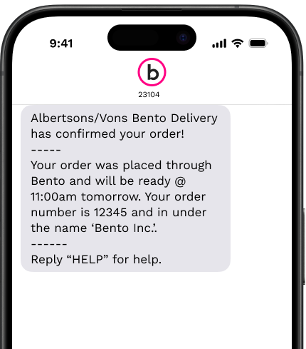 Ordering Guide — Bento