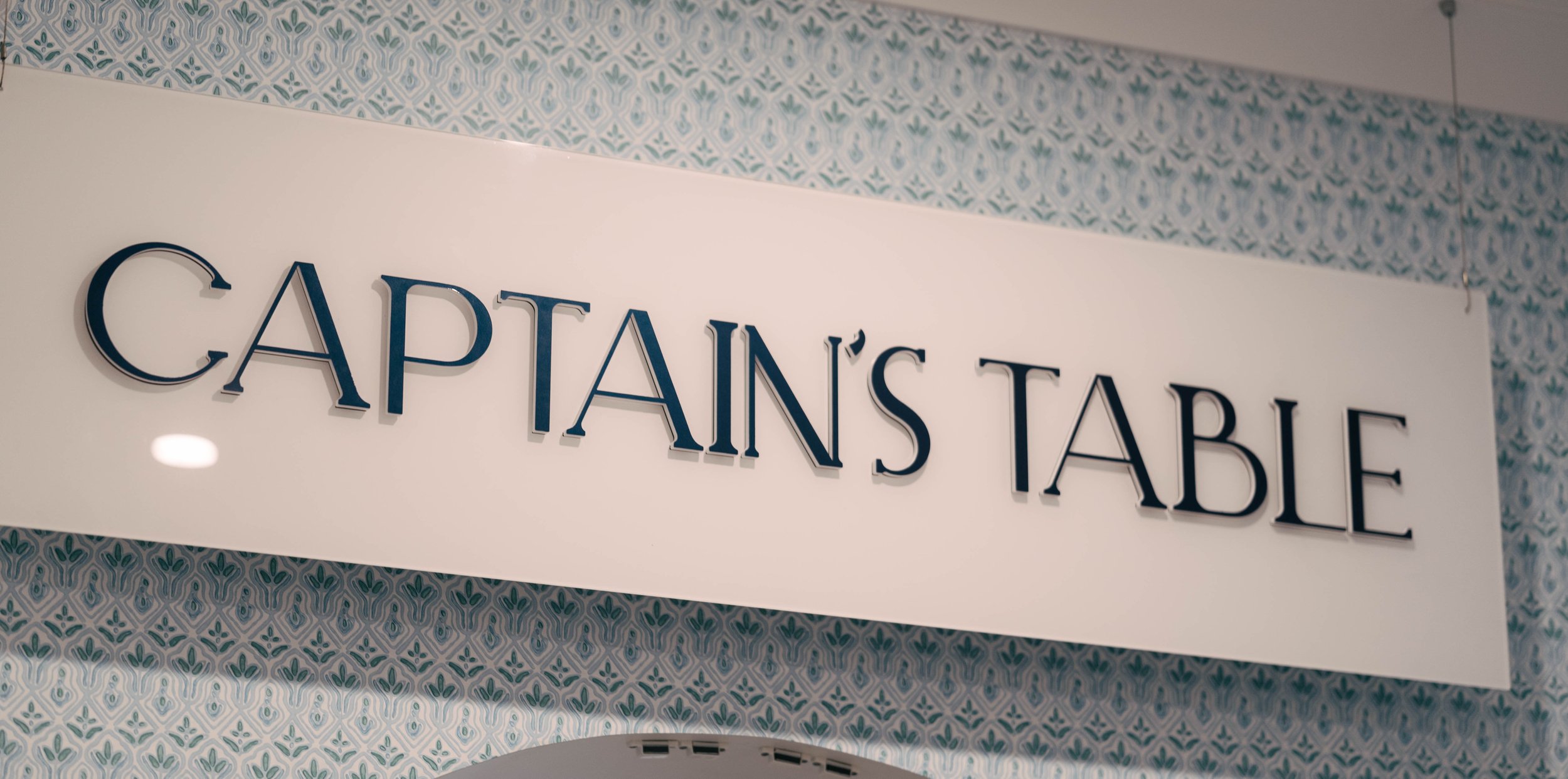 The Captain's Table — The Olive Grove