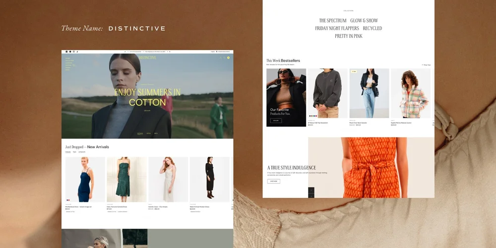 Shopify Themes for Fashion and Jewelry Brands — Wayfarer Design Studio