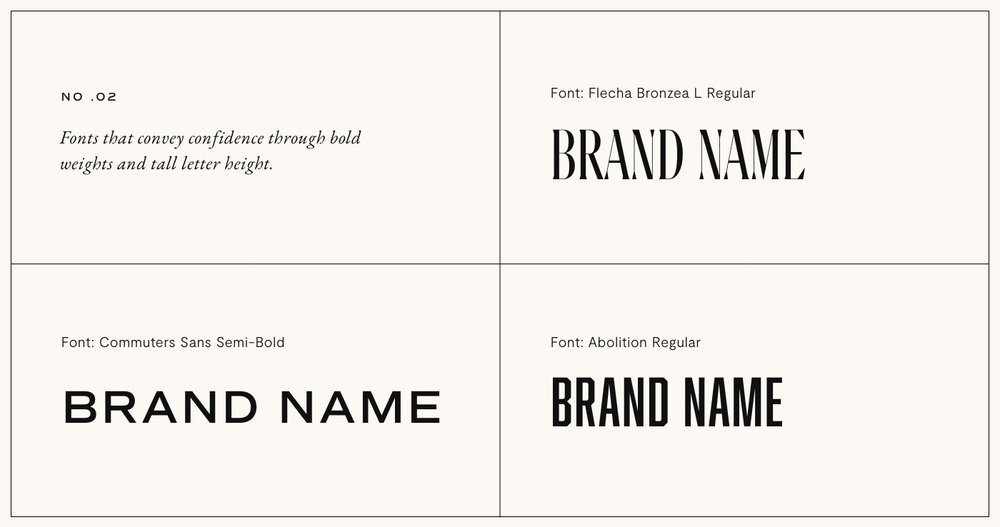 How to Choose the Right Font for Your Logo — Wayfarer Design Studio