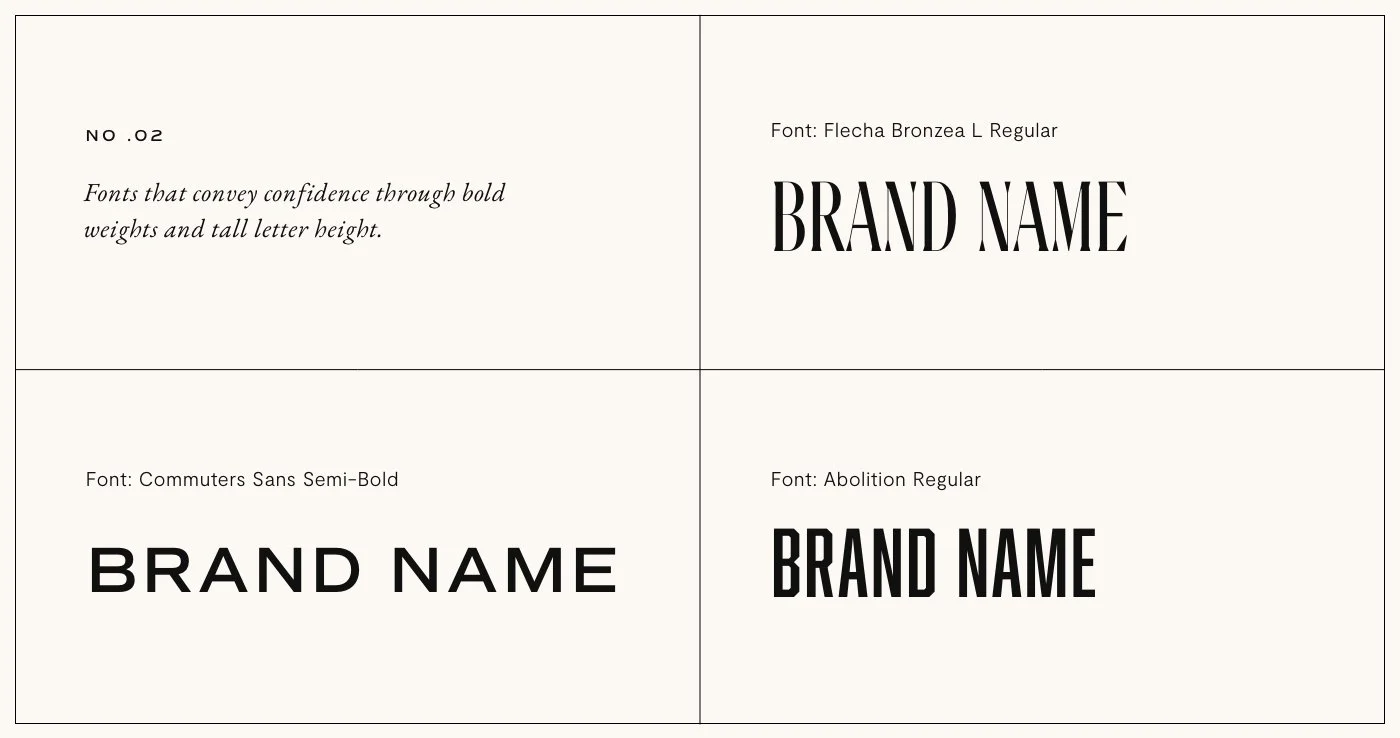 How to Choose the Right Font for Your Logo — Wayfarer Design Studio