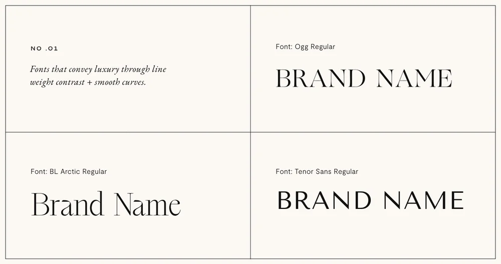 How to Choose the Right Font for Your Logo — Wayfarer Design Studio