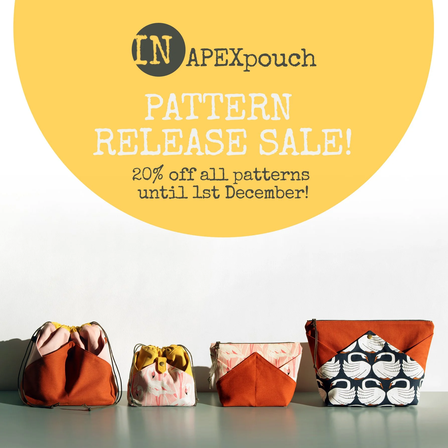 APEXpouch Pattern Release — In Complete Stitches