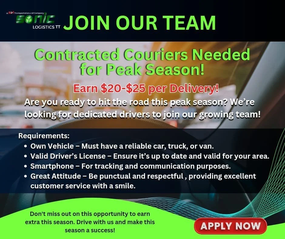 Services 1 — Sonic Logistics TT