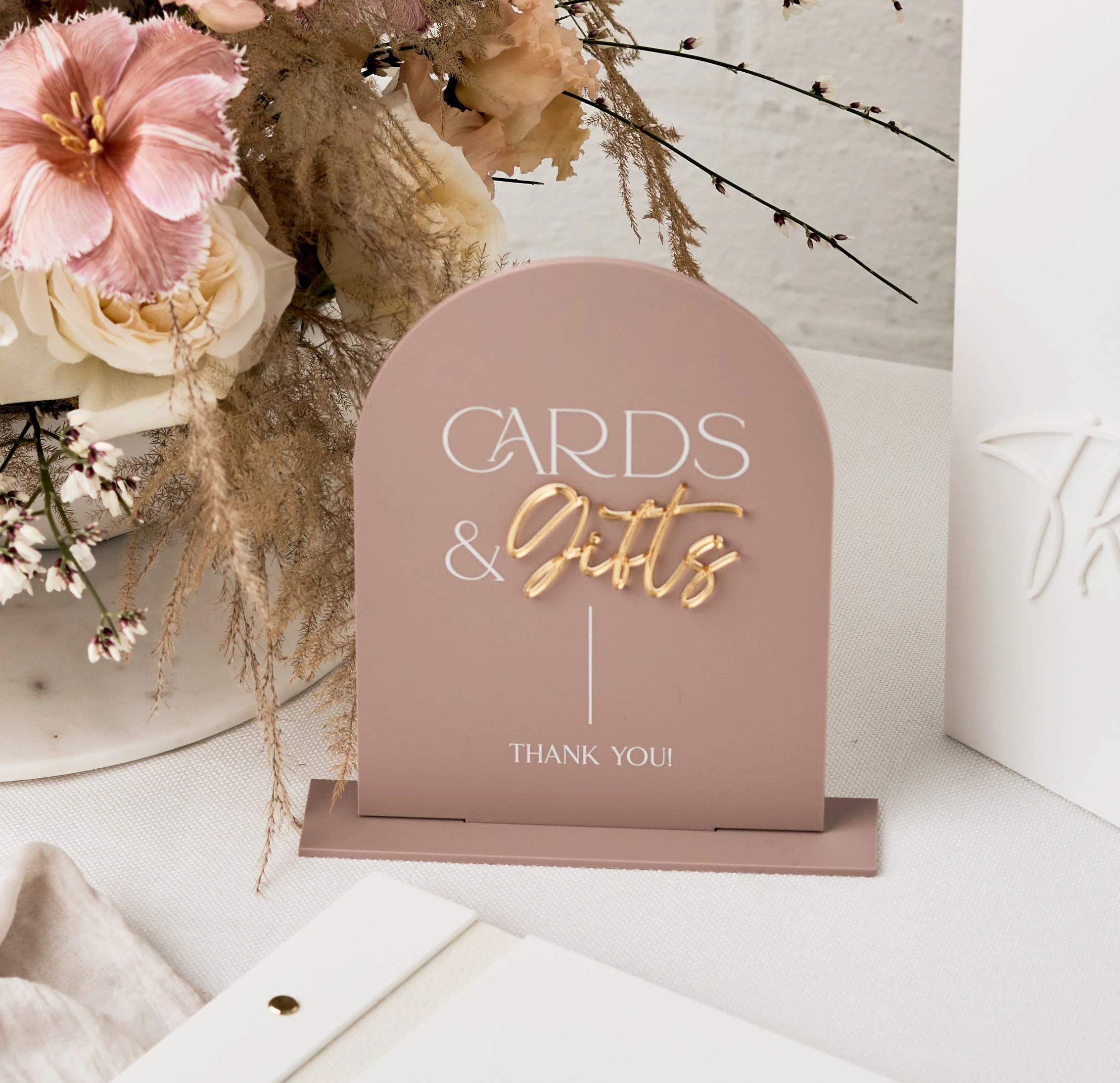 Dome DUO A5 Sign with Pens — Rose Signage Co.