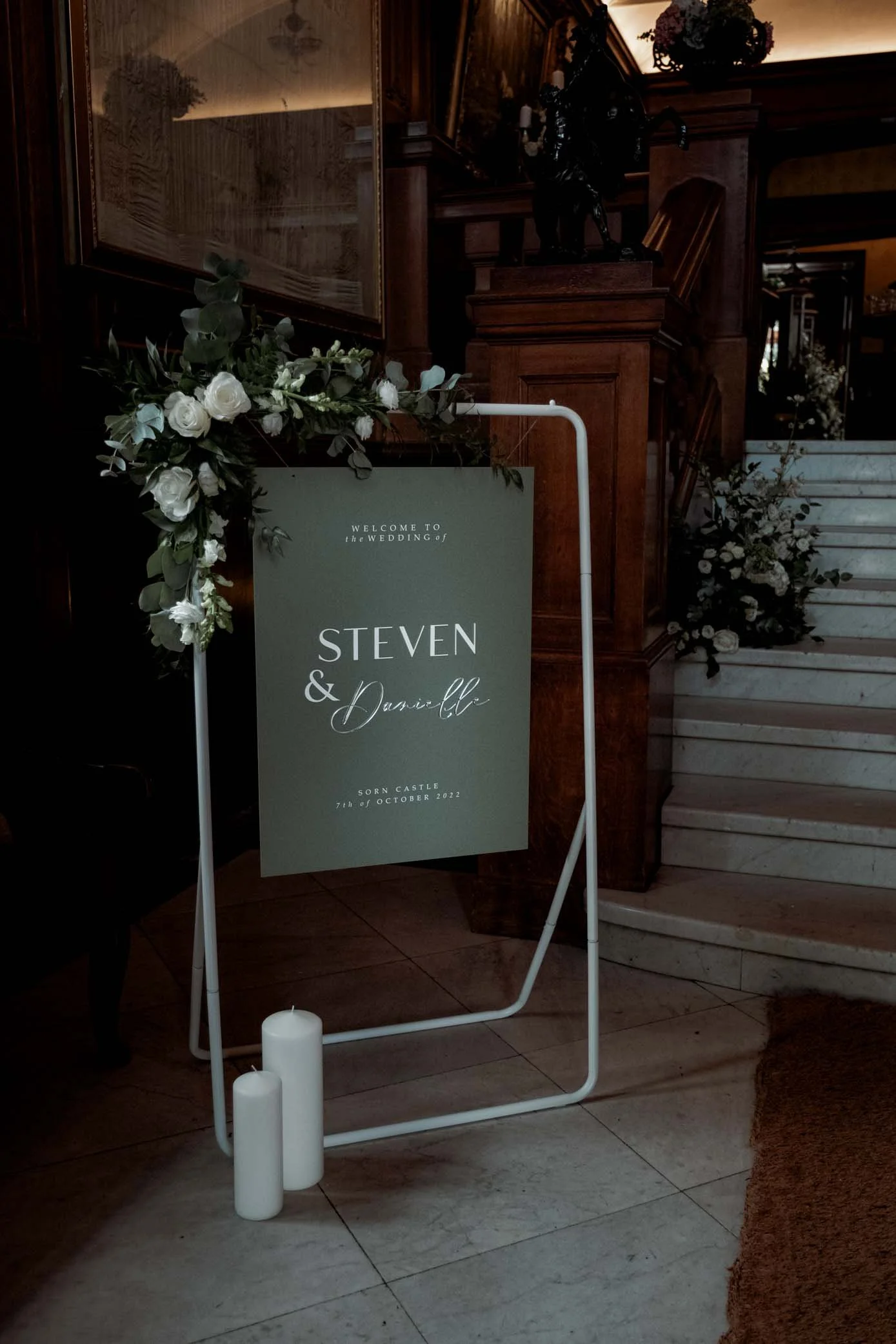 Wedding Welcome Sign - Rectangle — Rose Signage Co.