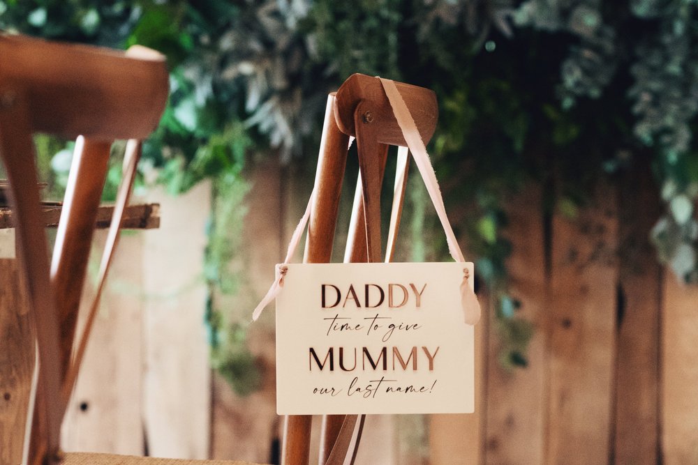 A5 Hang Signs — Rose Signage Co.
