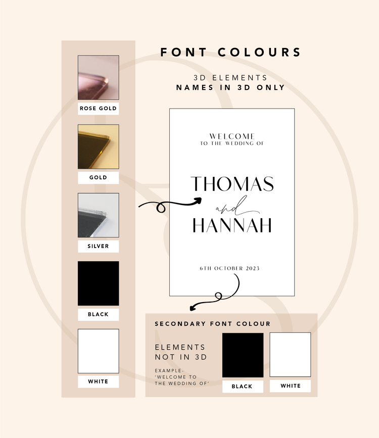 Dome DUO A5 Sign with Pens — Rose Signage Co.