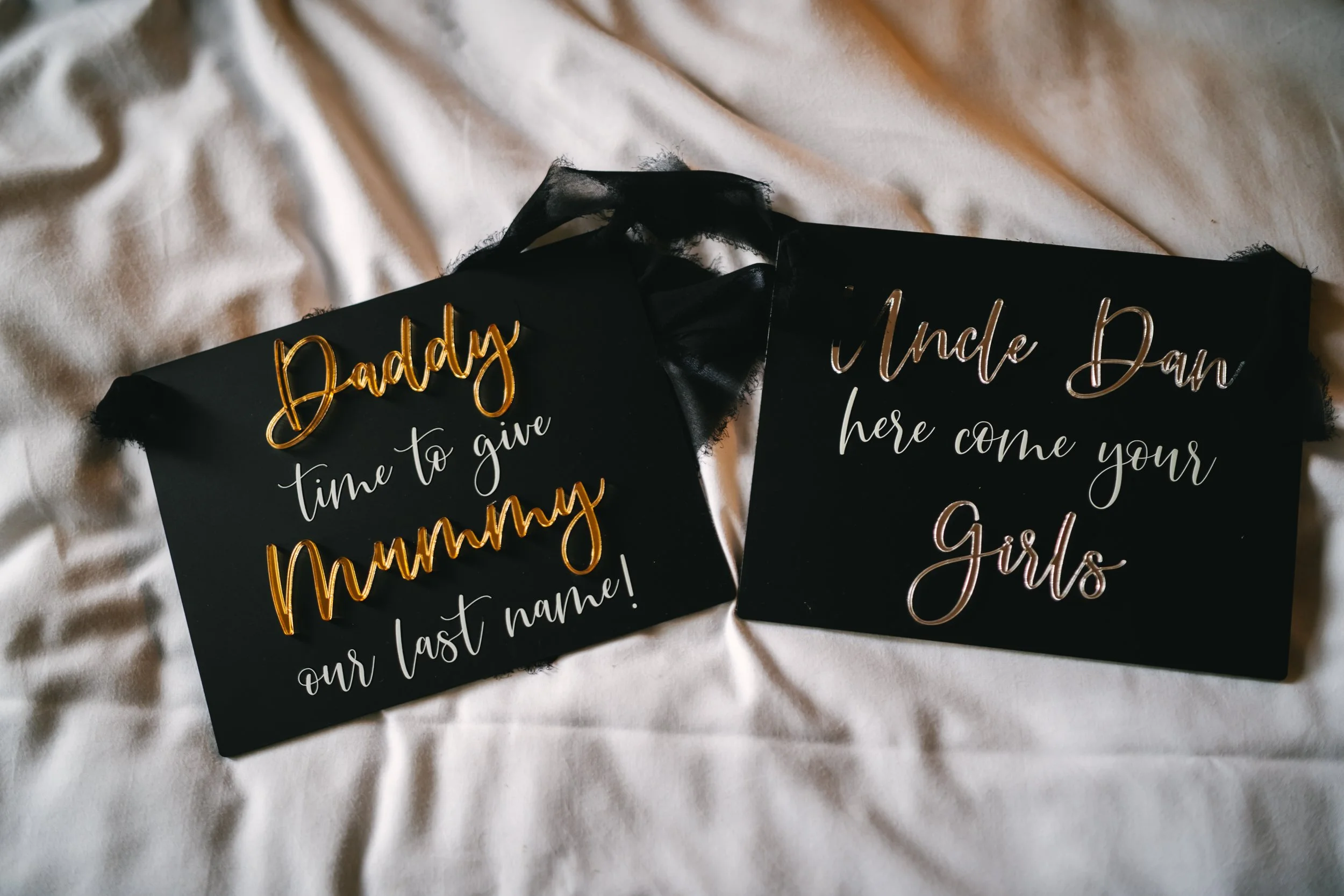 A5 Hang Signs — Rose Signage Co.