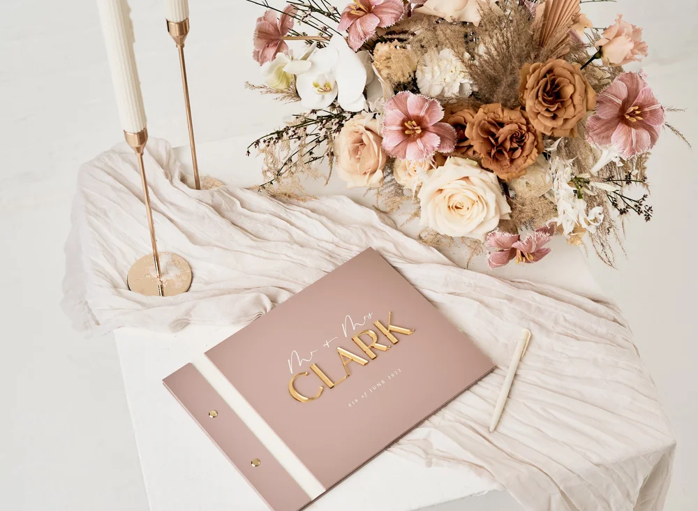 Rose Signage Co. | Luxury acrylic wedding signage