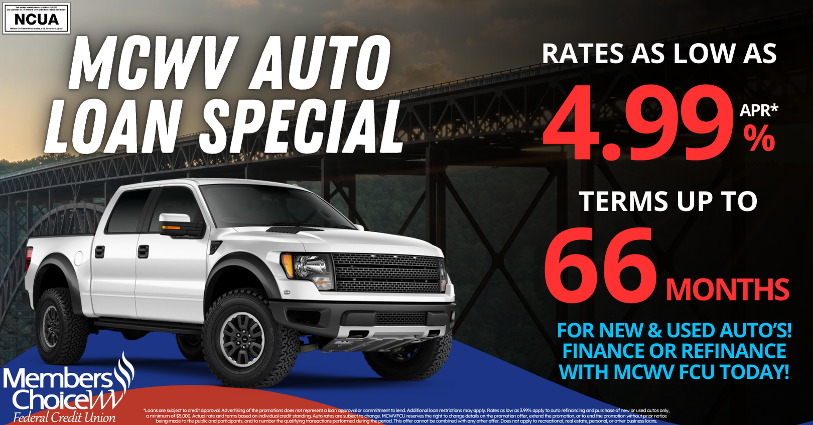 November Auto Loans 2024 — Members Choice WV FCU