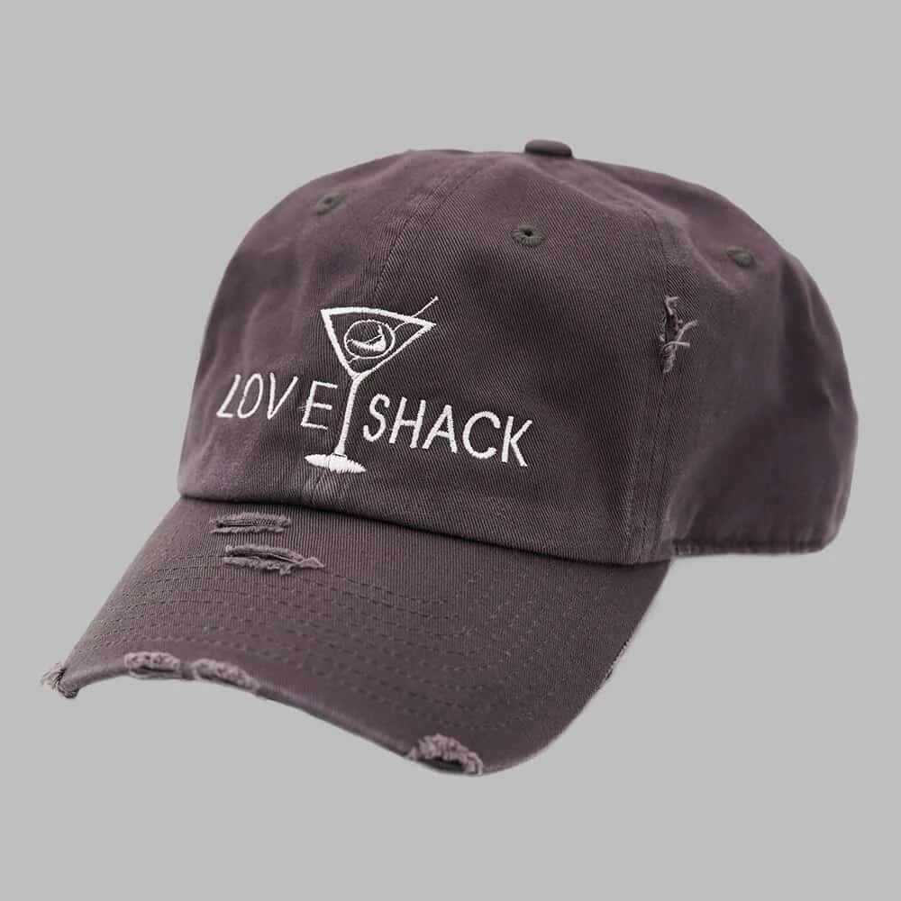 Hat Gray Camo Distressed | Follow The Love | Love Shack Nantucket ...
