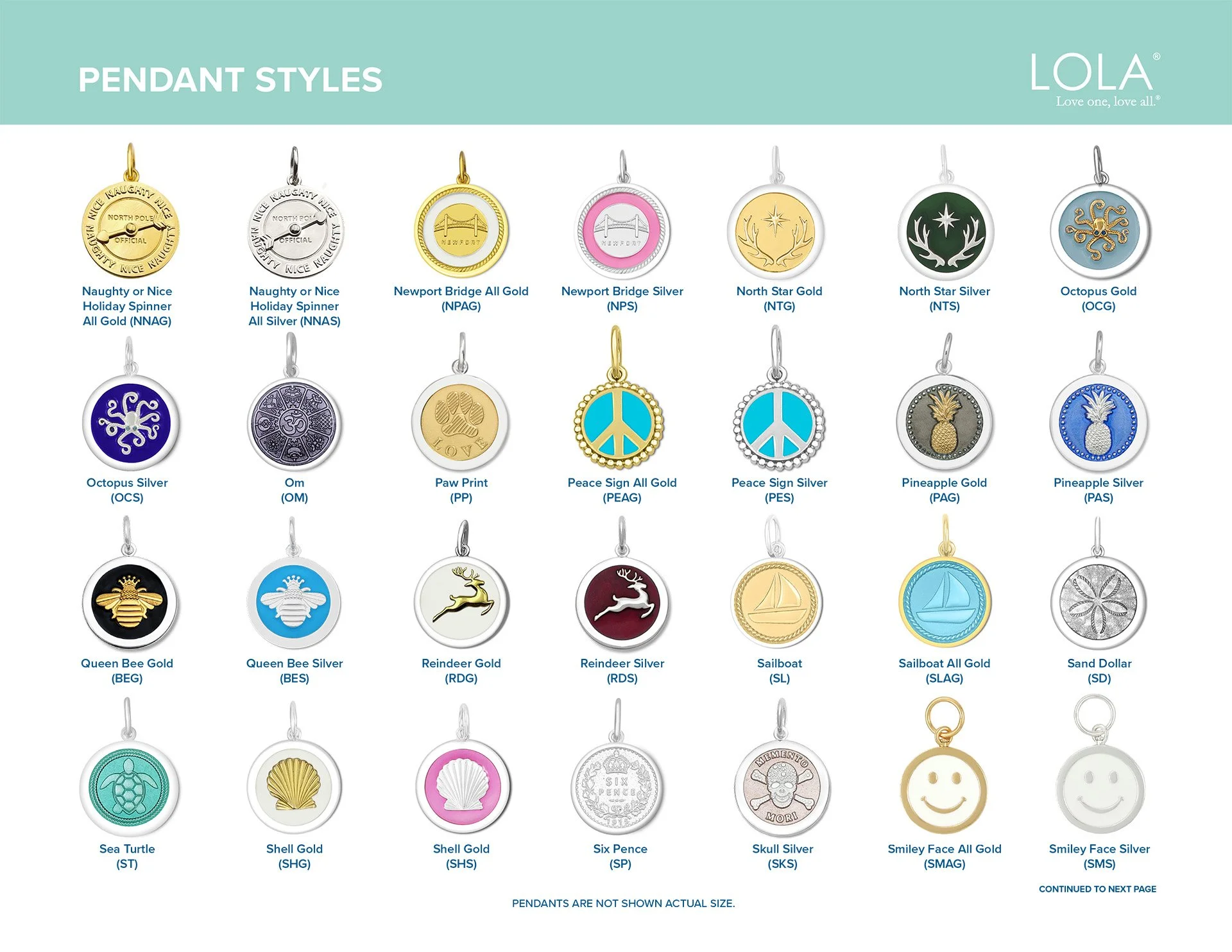 Pendant Styles — Lola & Company