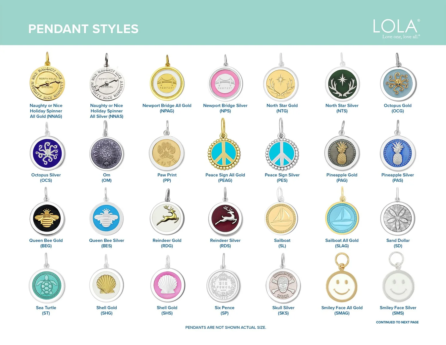 Pendant Styles — Lola & Company