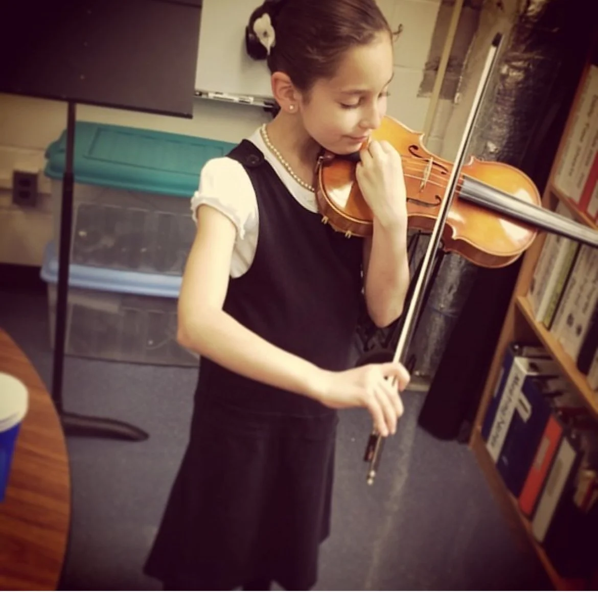 Meet Our Poster Child - Elizabeth Messier (Violist) — V. Richelieu