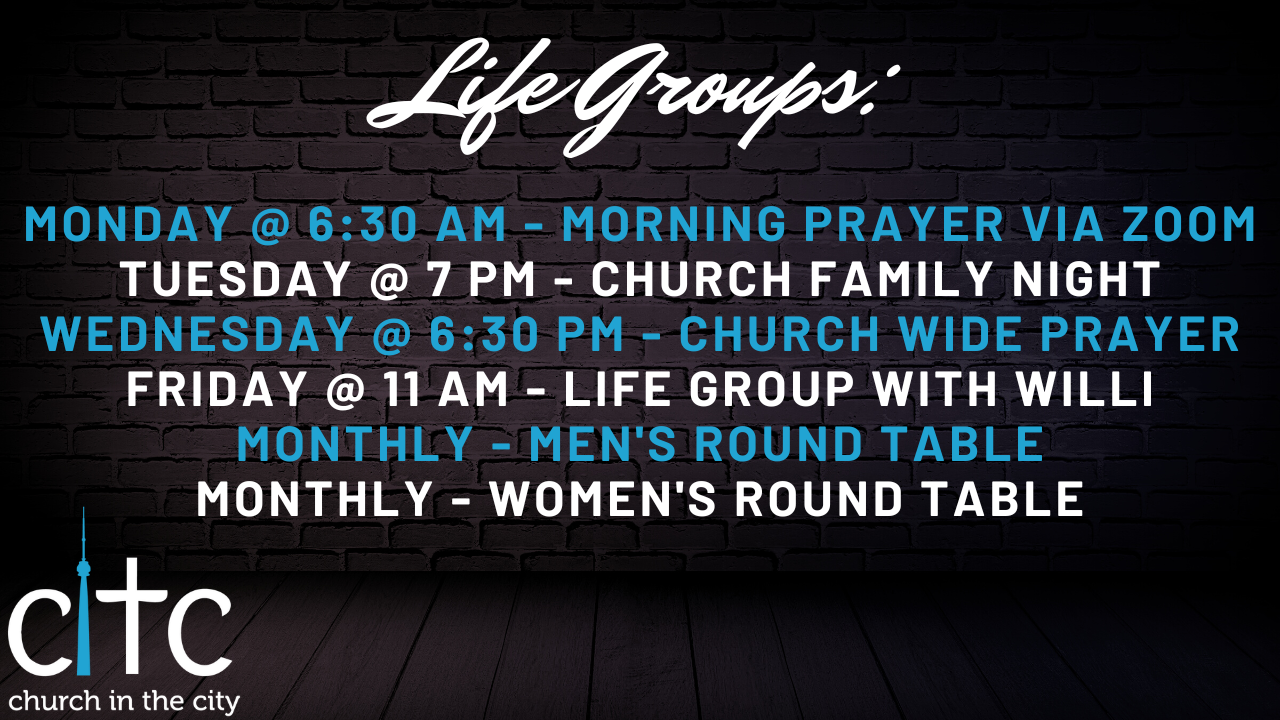 Try Church? — Church in the City