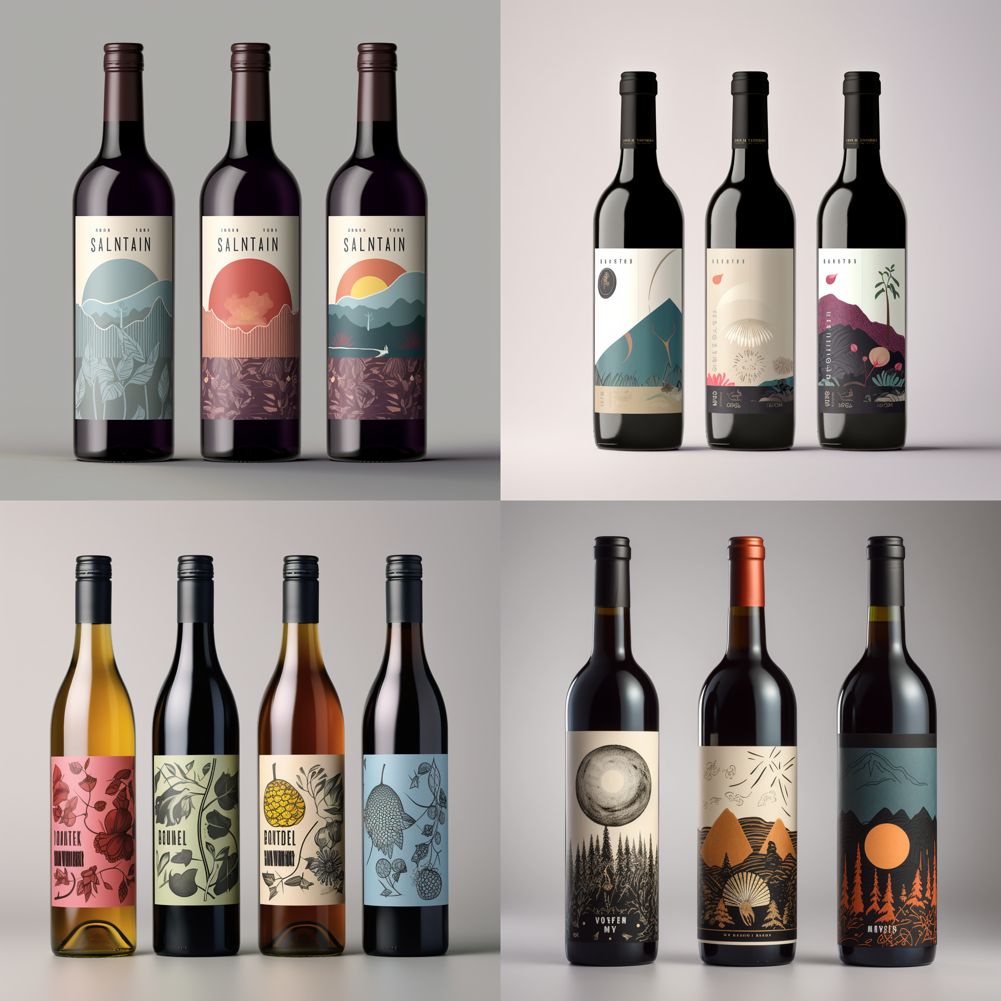 Exploring Wine Label Designs: From Funny to Modern Styles