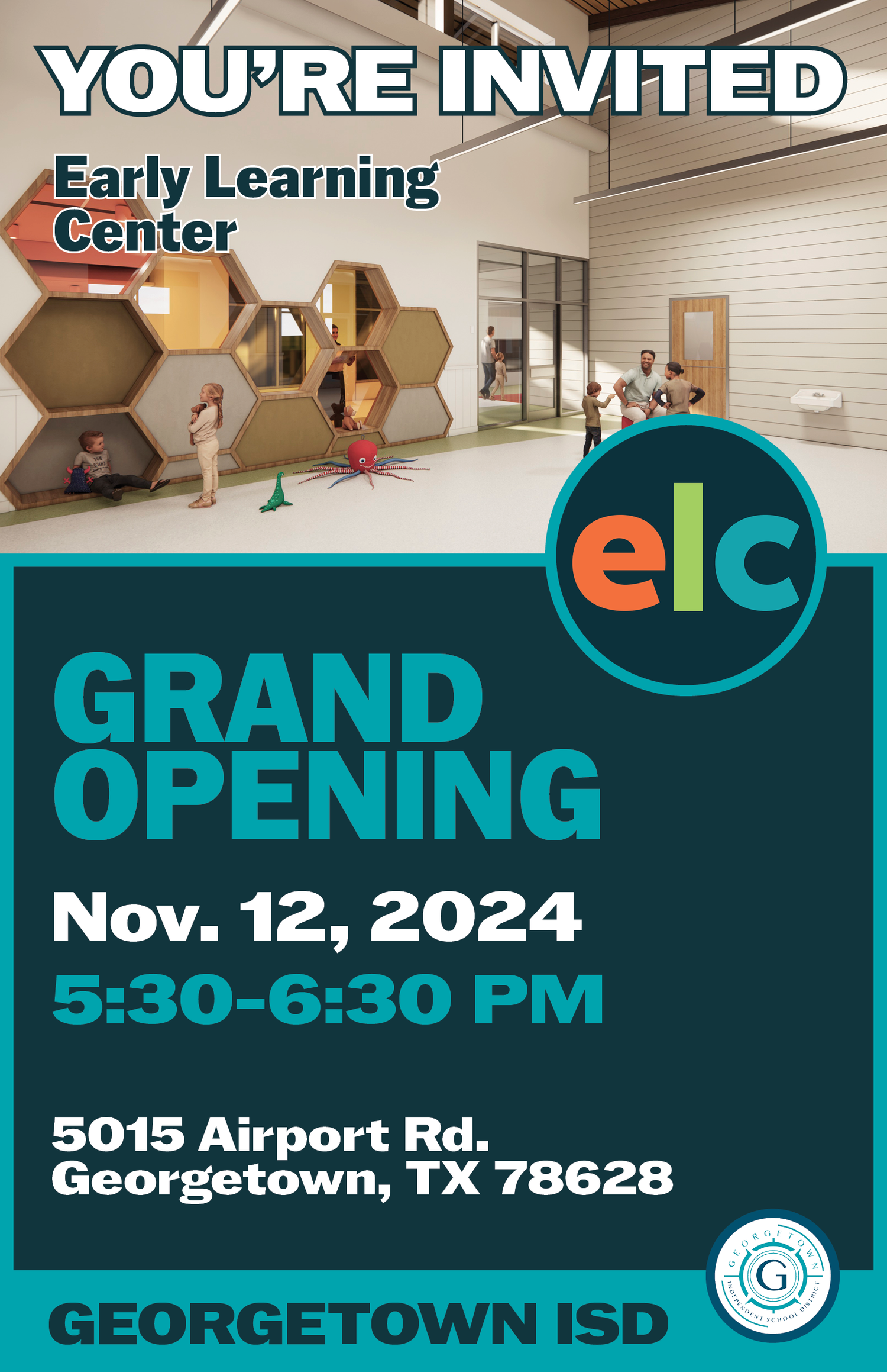 You’re Invited: ELC Grand Opening — GISD eNews