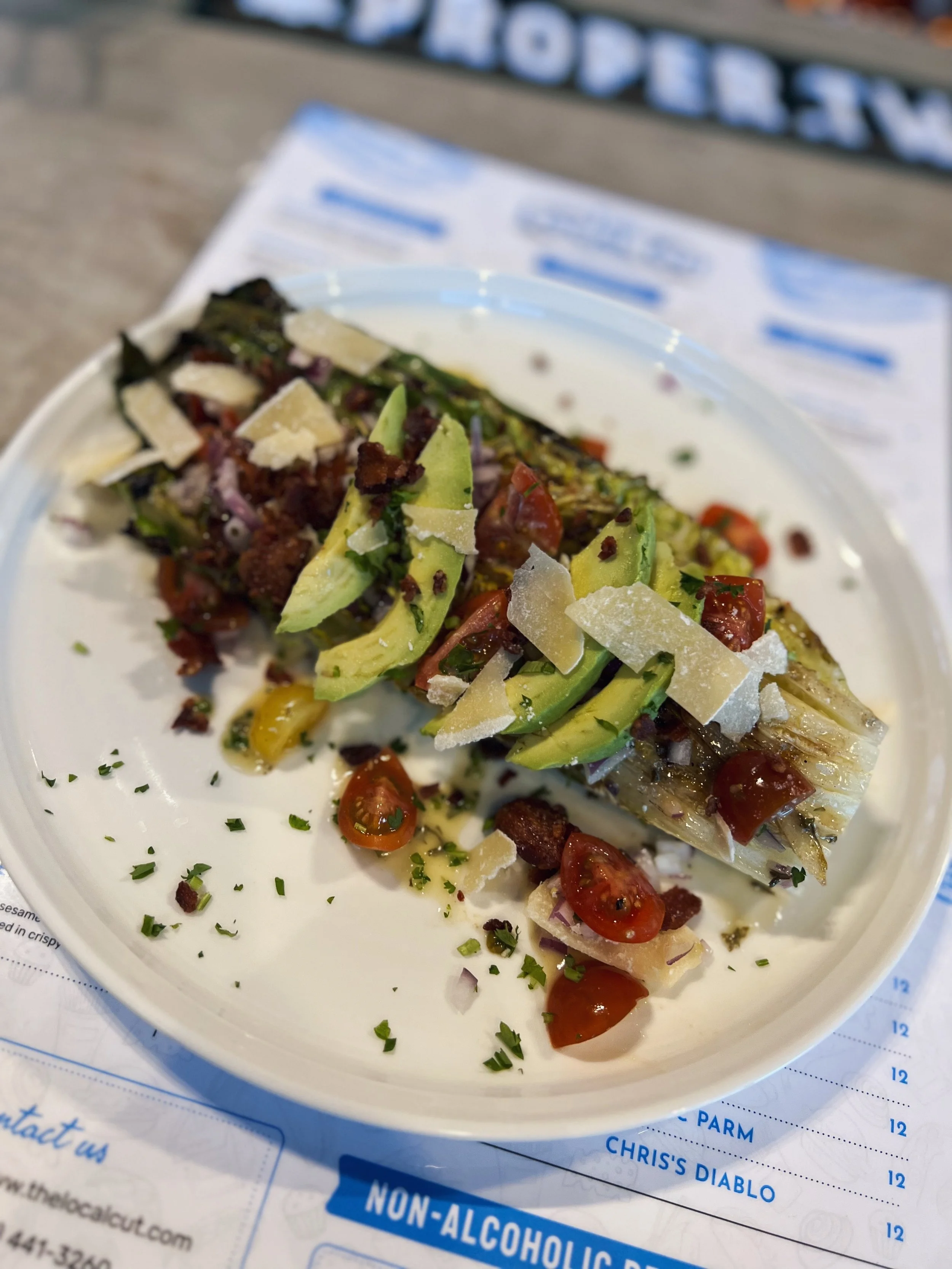 Menu — The Local Cut