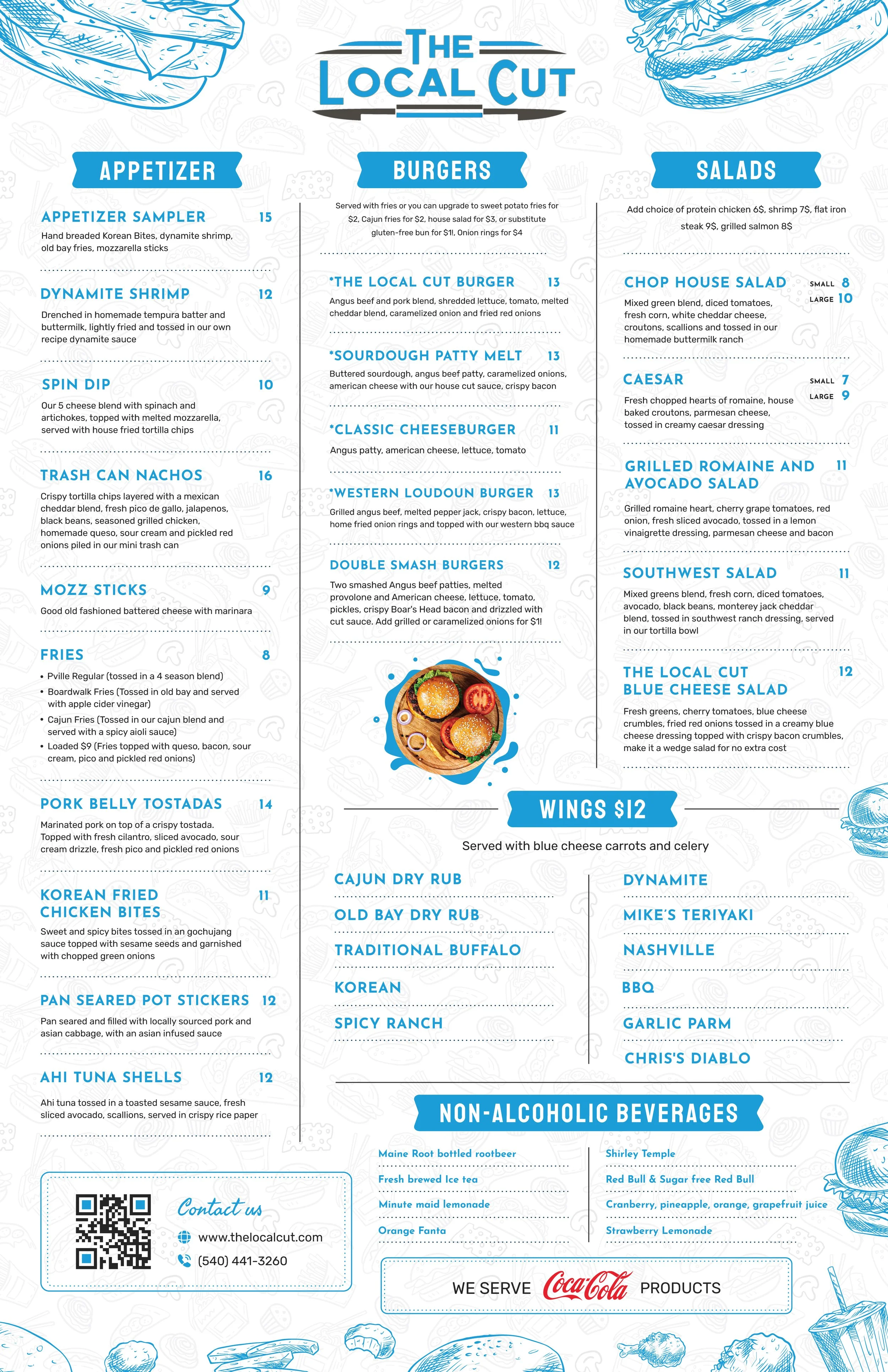 Menu — The Local Cut