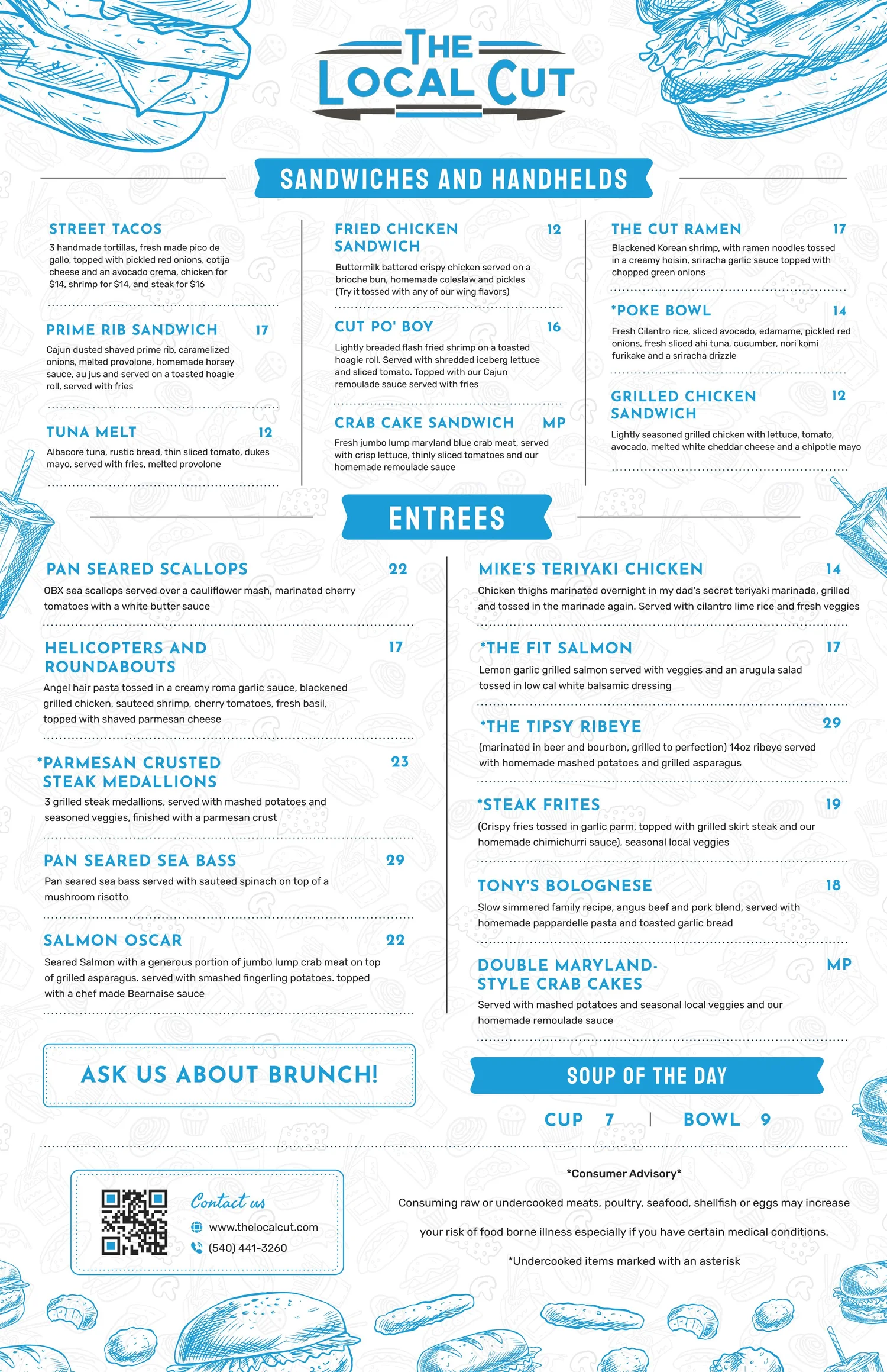 Menu — The Local Cut