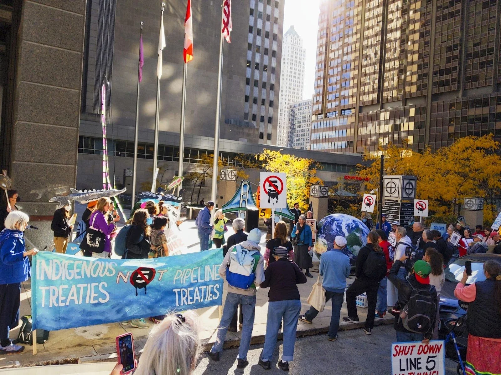 Indigenous Delegation meets with Canadian Consulate in Chicago to Shut ...