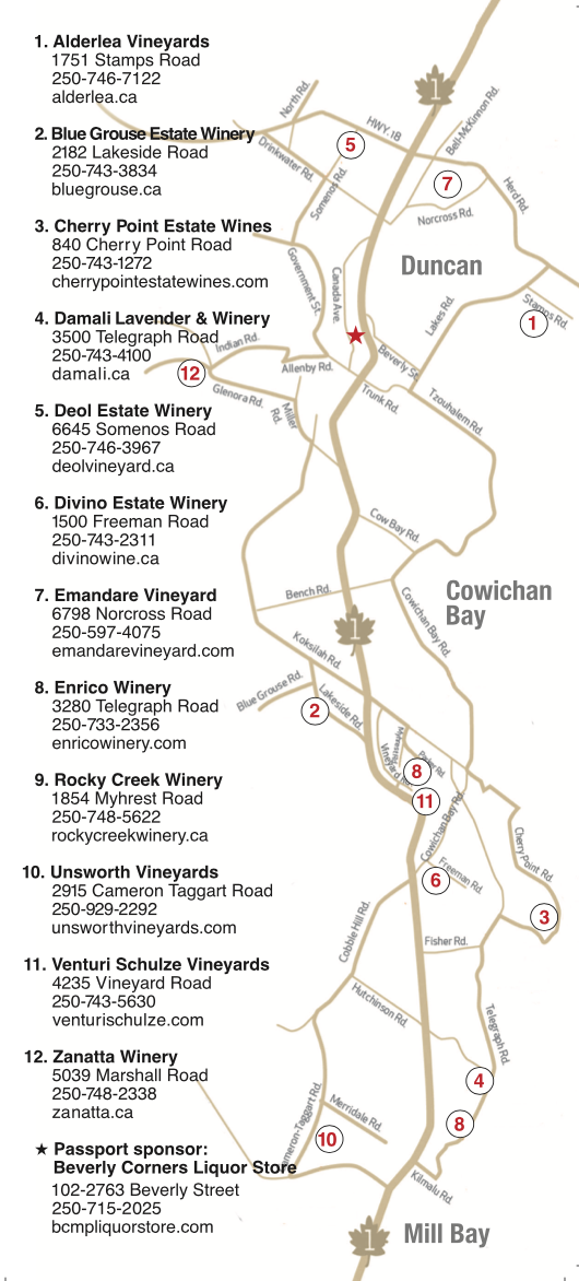 General 2 — Cowichan Wineries Society