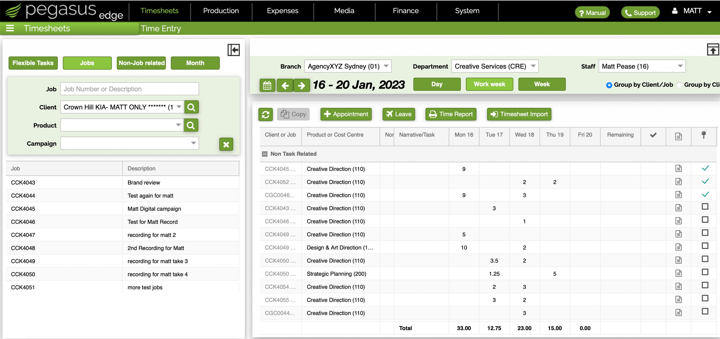 Timesheet Management for better Resource Allocation in Agency