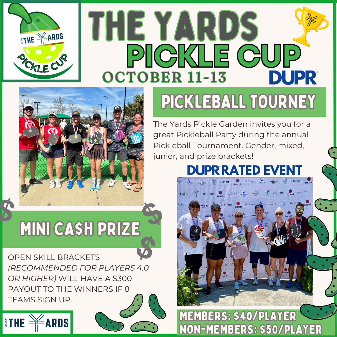 Yards Pickle Cup (PICKLEBALL) — The Yards