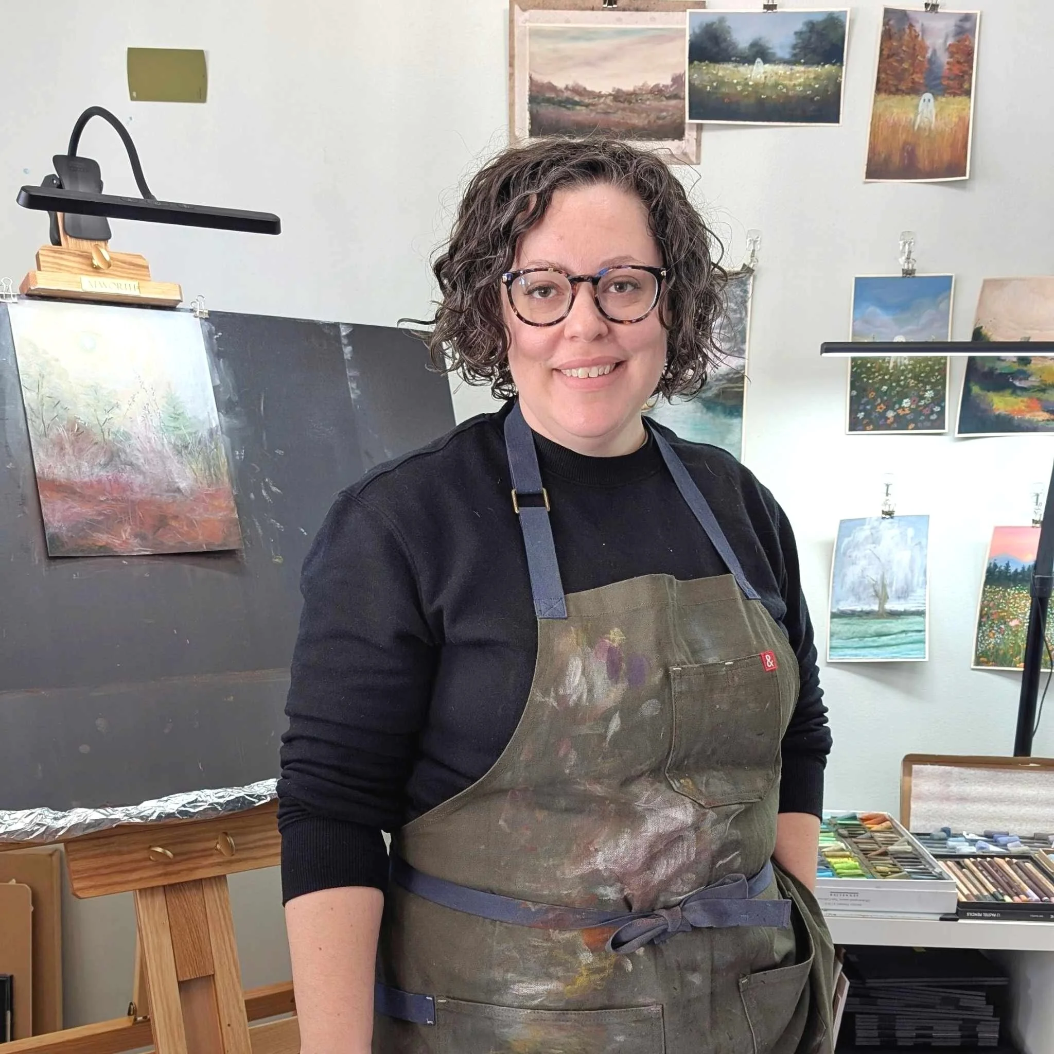 nicoleinbold - Soft Pastel Landscape Paintings by Nicole