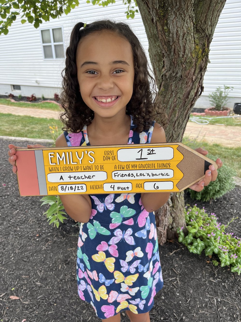 First Day Of Kindergarten Sign