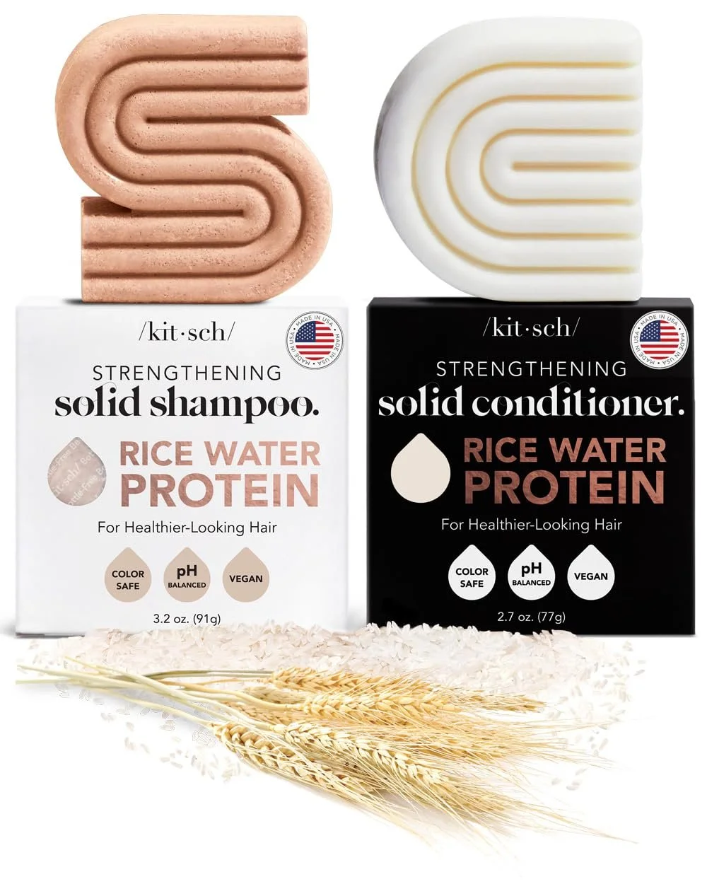 Kitch Rice Protein Bar Shampoo & Conditioner — Finding Gina Marie