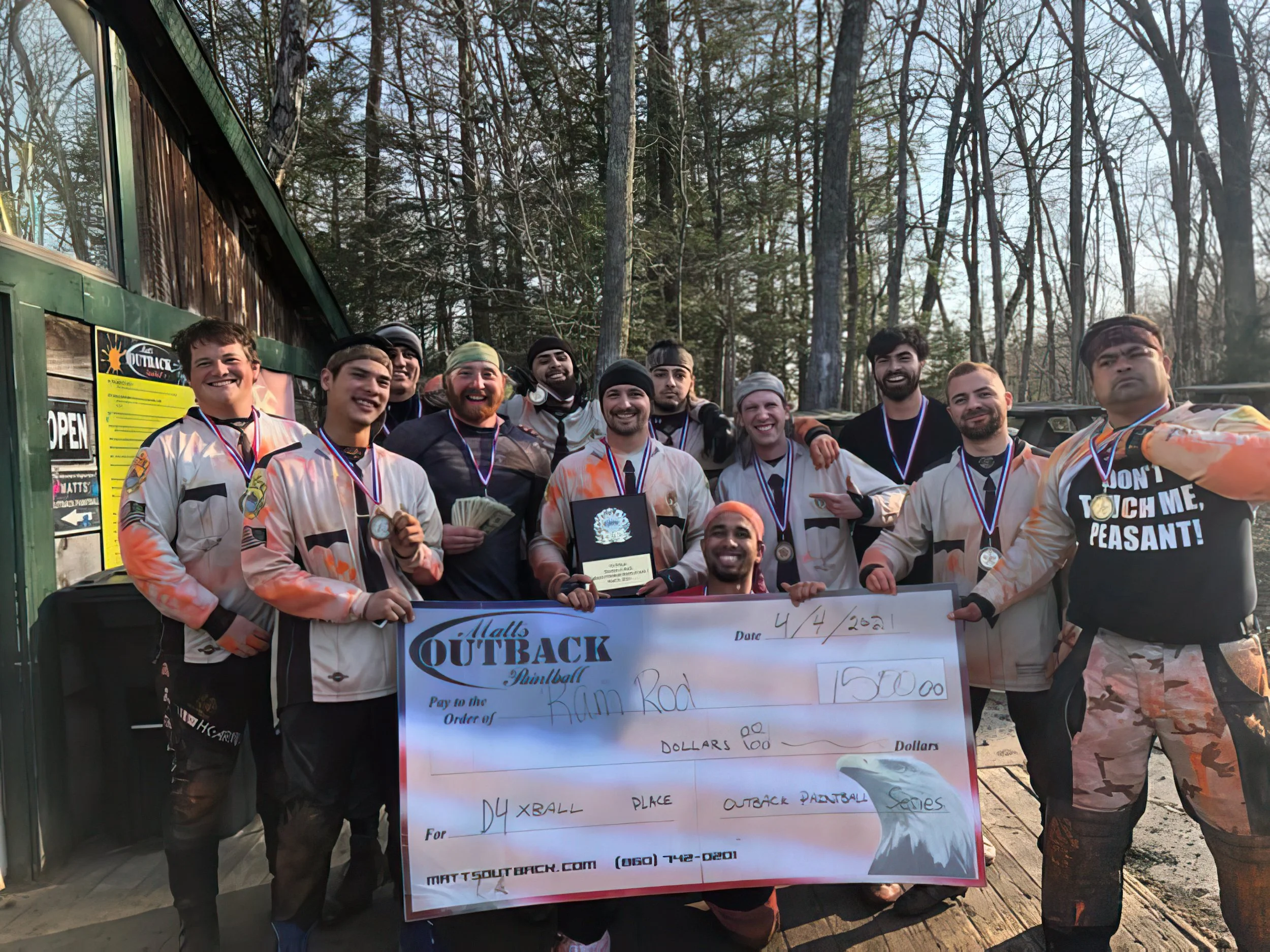 OUTBACK PAINTBALL SERIES — Matt's Outback Paintball