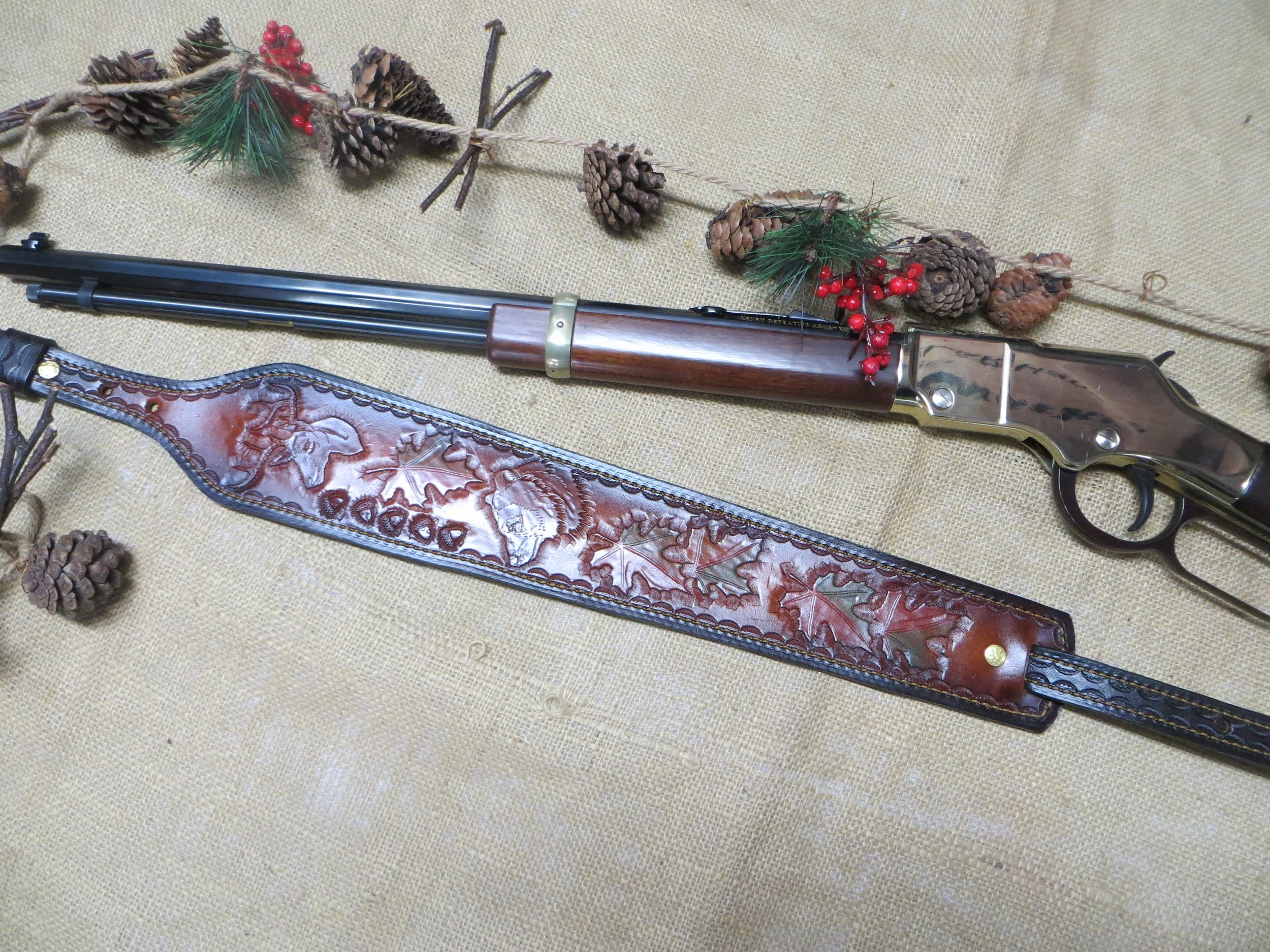 Sling 8 — Frontier Leather WorksHolsters, Rifle Slings, Chest Holsters ...