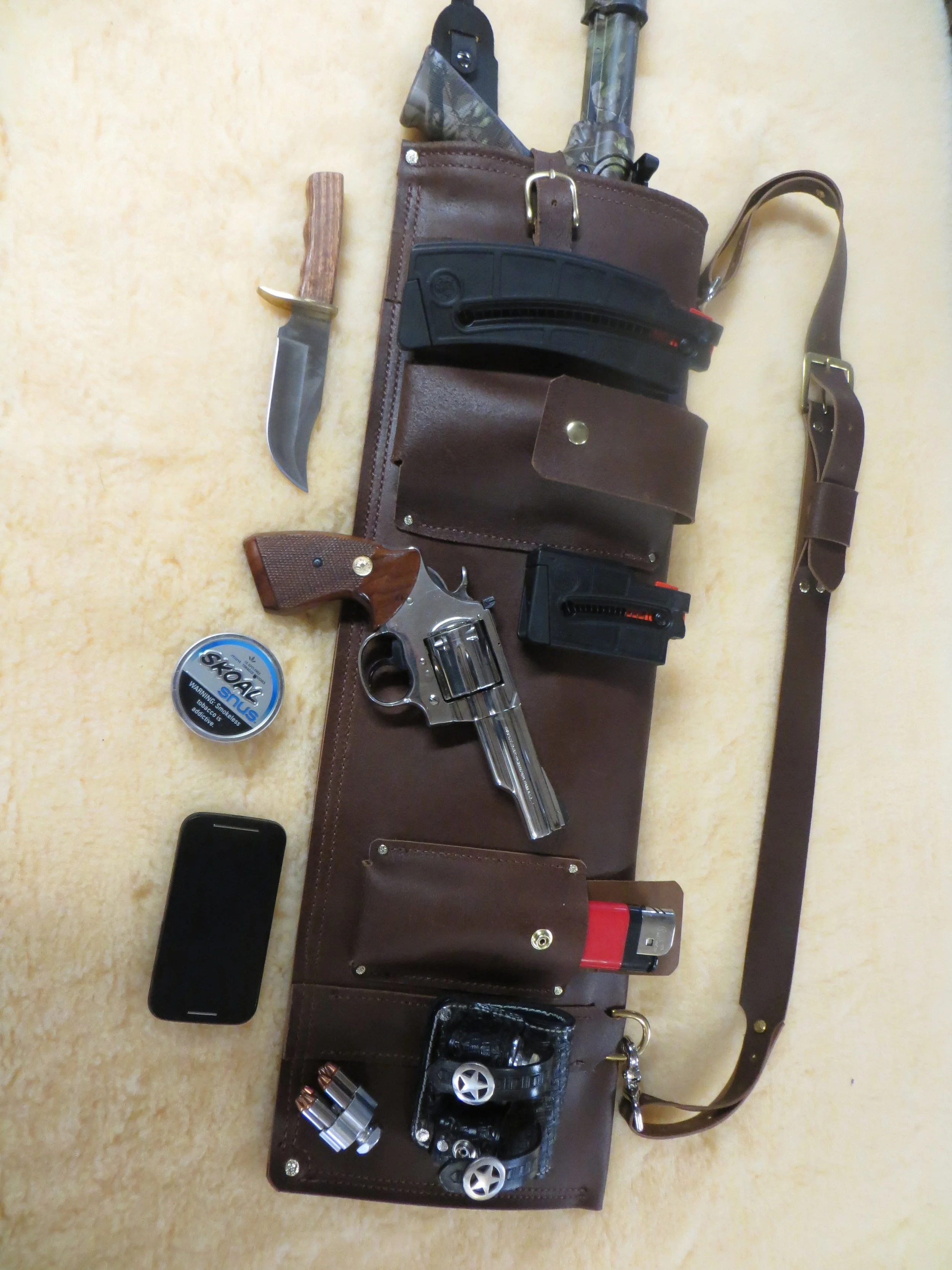 Rifle Scabbard 5 — Frontier Leather WorksHolsters, Rifle Slings, Chest ...