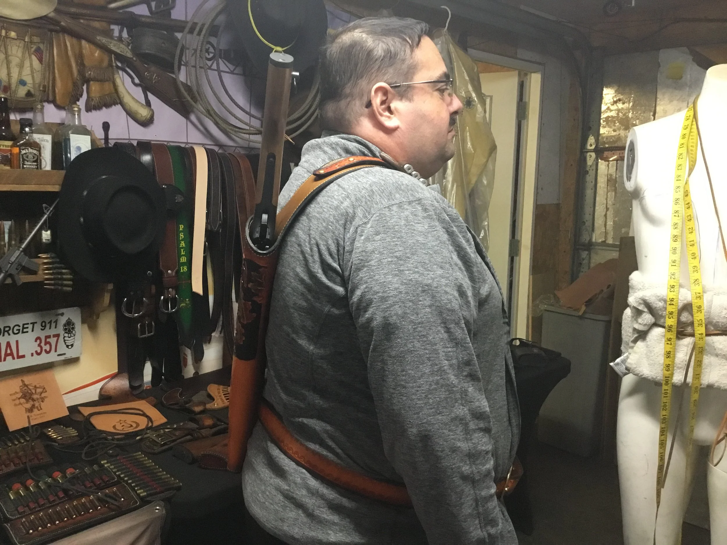 Our Henry and Rossi Mares Leg holsters are made to the weapon you own. Both open and closed ...