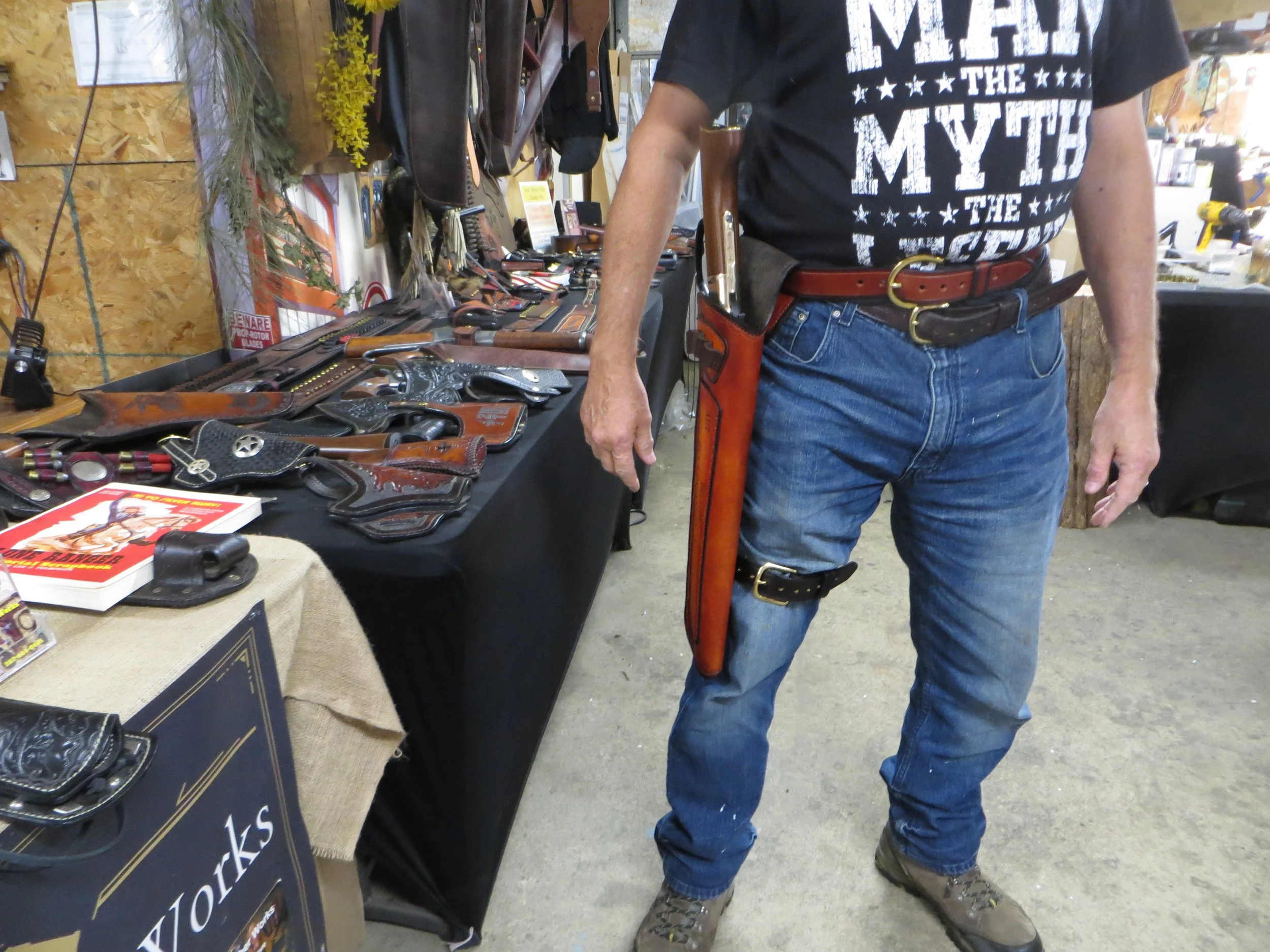 Mare's Leg holsters On sale leather products